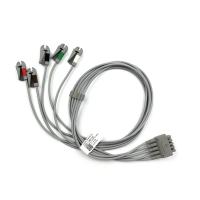 China GE  Ref:412681-001  Multi-Link ECG Leadwire Group Set ,5 -Lead ,Grabber ,AHA 74 CM /29 IN for sale