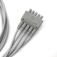 China GE  Ref:412681-001  Multi-Link ECG Leadwire Group Set ,5 -Lead ,Grabber ,AHA 74 CM /29 IN for sale
