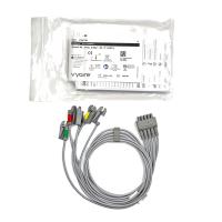 China GE  Ref:412681-003  Multi-Link ECG Leadwire Group Set ,5 -Lead ,Grabber ,IEC 74 CM /29 IN for sale