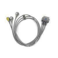 China GE REF:2106385-003  ECG Leadwire Set ,3-lead ,Snap ,IEC ,74CM/29IN for sale