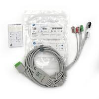 China 5831400 Leadwire And Trunk Cable ECG 5 Lead Cable Undetachable ,Grabber ,AHA ,4.7M/15 FT for sale
