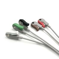 China 5831400 Leadwire And Trunk Cable ECG 5 Lead Cable Undetachable ,Grabber ,AHA ,4.7M/15 FT for sale
