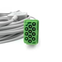 China 5831400 Leadwire And Trunk Cable ECG 5 Lead Cable Undetachable ,Grabber ,AHA ,4.7M/15 FT for sale