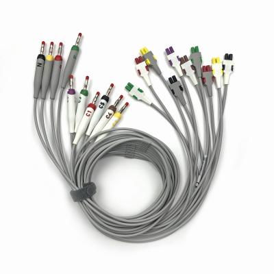 China 2104724-002 ECG Leadwires and Trunk Cables 10 leads for sale