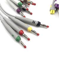China 2104724-002 ECG Leadwires and Trunk Cables 10 leads for sale