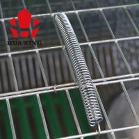 China Durable Silver Cage For Poultry Farming Easy To Assemble for sale