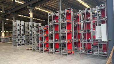 China Frame Structure Chicken Cage 3 - 9 Chickens Capacity OEM for sale