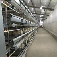 China Hot Dipped Galvanized H Frame Automatic Battery Animal Cage/Chicken Layer Cage/Chicken Layer Battery Cage For Sale for sale