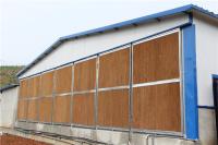 China Long Greenhouse Cooling Pads , Automatic Climate Control System Large Evaporation Area for sale