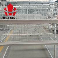 China Commercial Poultry Chicken Cage Hot Dipped Wire Mesh Material Easy To Install for sale