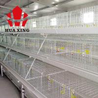 China Commercial Poultry Chicken Cage Hot Dipped Wire Mesh Material Easy To Install for sale