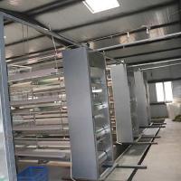 China Galvanized Wrie Battery Cages For Laying Hens , Egg Chicken Cage Labor Saving for sale