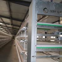 China Egg Holding Wired Layer Farming Cage , Scientific Designed Layer Hen Cages for sale