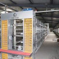 China 3 / 4 / 5 Tiers Layer Poultry Farm Cage , Custom Power Battery Hen Cages for sale