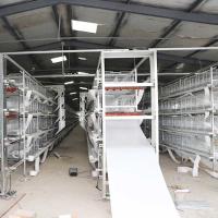 China 3 / 4 / 5 Tiers Layer Chicken Cage 190 * 35 * 38cm / 195 * 45 * 41cm Size for sale