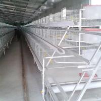 China 0.75kw Metal Chicken Cage , Automated Control Battery Operated Cages For Poultry for sale