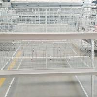 China Stable Performance Broiler Chicken Cage Easy To Clean 20 - 25 Years Warranty for sale