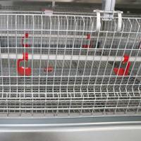 China 195 * 50 * 35CM Baby Chick Cage , Automatic Battery Cage System Low Disease for sale