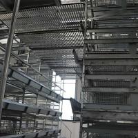 China H Type / A Type Layer Poultry Chicken Cage 3 Phase Voltage Belt Type System for sale