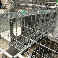 China Indoor Female Rabbit Cage , Automatic Control Rabbit Hutch For 2 Rabbits for sale