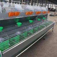 China 2400 * 2000 * 1500mm Farm Rabbit Cage Q235 Steel Wire / Plastic Material for sale