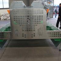 China 2400 * 2000 * 1500mm Farm Rabbit Cage For Rearing / Breeding Container Shipping for sale