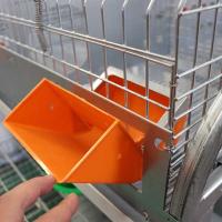 China 12 Mums Commercial Farm Rabbit Cage High Rearing Efficiency Smart Drinking / Feeding for sale