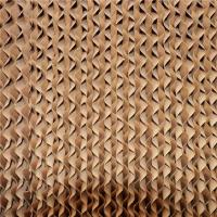 China High Hygroscopicity Poultry Farm Climate Control System Corrugated Fiber Paper for sale
