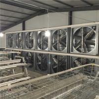 China Large 1.1KW Air Ventilation Fan , Poultry Control Shed System Drop Hammer Style for sale