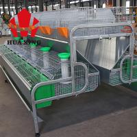 China Industrial Rabbit Breeding Cage Automatic Equipment Mother Baby Rabbit Poultry Cages With Nest Battery Rabbit Cage For S for sale