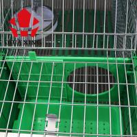China European Type Large Scale Industrial Meat Rabbit Farm Cage Manufacturer/Commercial Rabbit Breeding Cage for sale