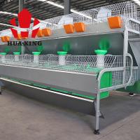 China Hot Dipped Galvanized Meat Rabbit Battery Poultry Cage Commercial Rabbit Farm Cage Equipments Battery Rabbit Cage for sale
