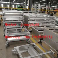 China 0.3M Height Automatic Manure Removal System High Rearing Efficiency Green Color for sale