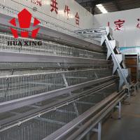 China A Type Layer Poultry Battery Cage Design Q235 Hot Dip Galvanized Steel Wire for sale