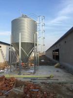 China Chicken Poultry Farming Equipment 10tons 15tons 20tons Feed Silo For Automatic Feeding System for sale