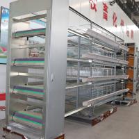 China 4Tiers 160Birds Uzbekistan Layer Chicken Poultry Cage South Africa Automatic Battery Cage for sale