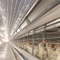 China 4-8 Tier Layer Egg Cages Chicken Battery Poultry Farm for sale
