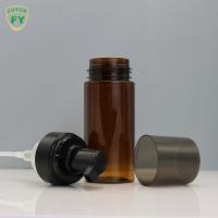 China 200ml Foam Pump Bottle Amber Painting Color With Black Foam Pump for sale