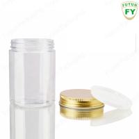 China Fuyun Clear Plastic Jar Containers,Plastic Storage Jars with Foam Liner By Stalwart- For Travel, Creams, Liquids, Makeup for sale