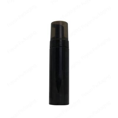 China Hand Wash 5 Oz Foam Bottles Black For Cosmetic Packing for sale