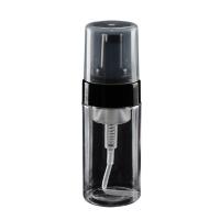 China Clear Foam Pump Bottle 3oz 100ml With Black Foam Pump for sale