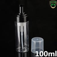 China Clear Foam Pump Bottle 3oz 100ml With Black Foam Pump for sale