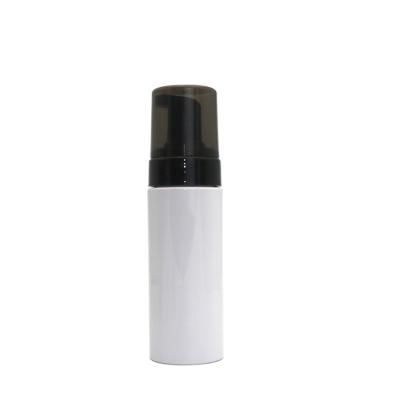China PET Empty Foaming Hand Soap Bottles 120ml Black Foam pump for sale