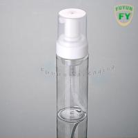 China Clear Foam Pump Dispenser Bottle , 150ml Foaming Hand Soap Pump Bottle for sale