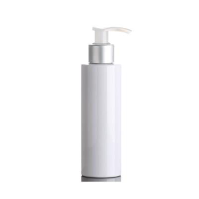China 6.8oz Shampoo Pump Dispenser Bottle , Screen Printing Cosmetic Bottles With Pump for sale