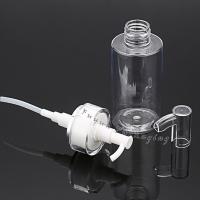 China Empty 200ml Plastic Pump Dispenser Bottles Clear Bottle Color for sale
