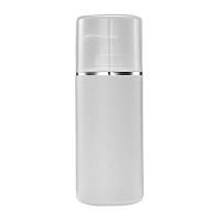 China PE Round Shampoo Pump Dispenser Bottle 250ml 300ml 400ml 500ml for sale