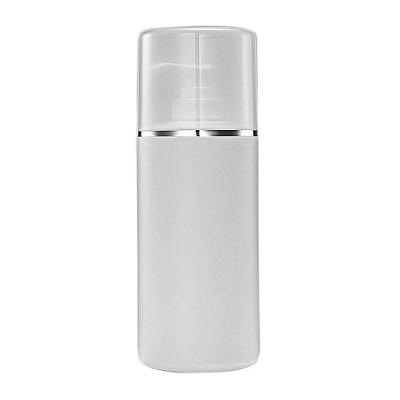 China PE Round Shampoo Pump Dispenser Bottle 250ml 300ml 400ml 500ml for sale