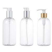 China 300ml Plastic Lotion Bottles With Pump custom logo SGS Approval for sale