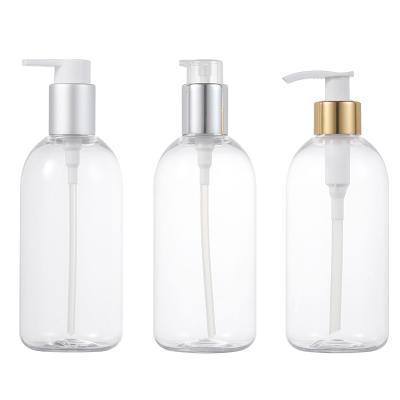 China 300ml Plastic Lotion Bottles With Pump custom logo SGS Approval for sale
